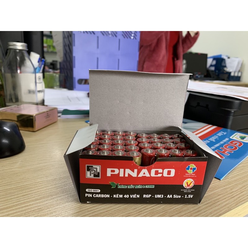 PIN CON Ó AA ( 1 hộp 40 viên ) | Shopee Việt Nam