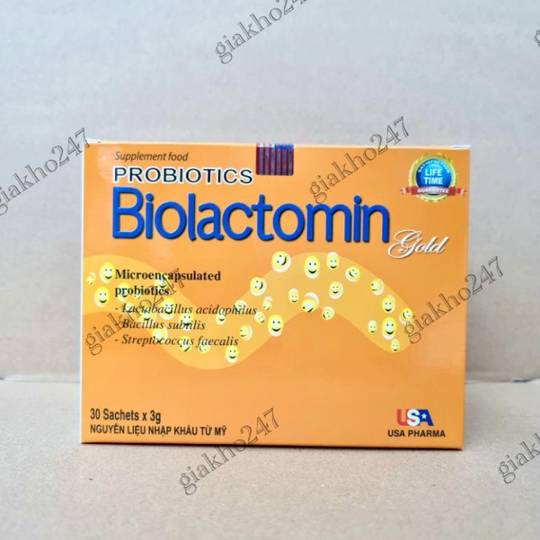 (CHÍNH HÃNG) Biolactomin Gold giúp cân bằng hệ vi sinh đường ruột, cung ...