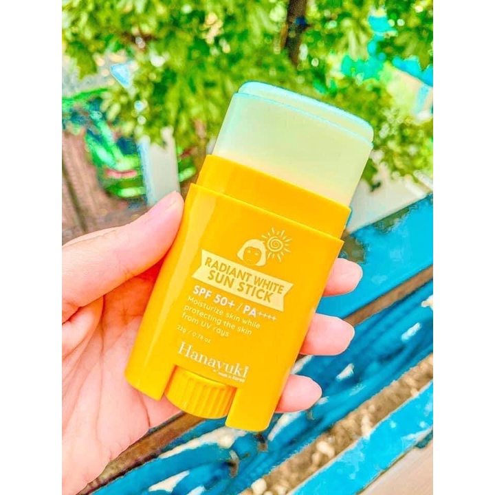 Sáp chống nắng (Hanayuki Radiant White Sun Stick) | Shopee Việt Nam