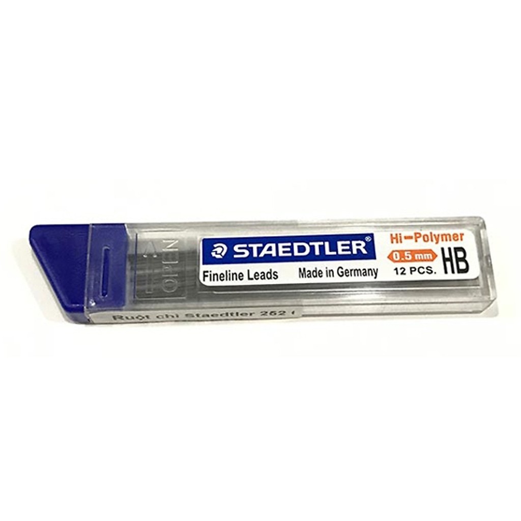 RUỘT CHÌ BẤM CAO CẤP STAEDTLER 252 0.5 MM HB/2B (12 NGÒI / TUÝP ...