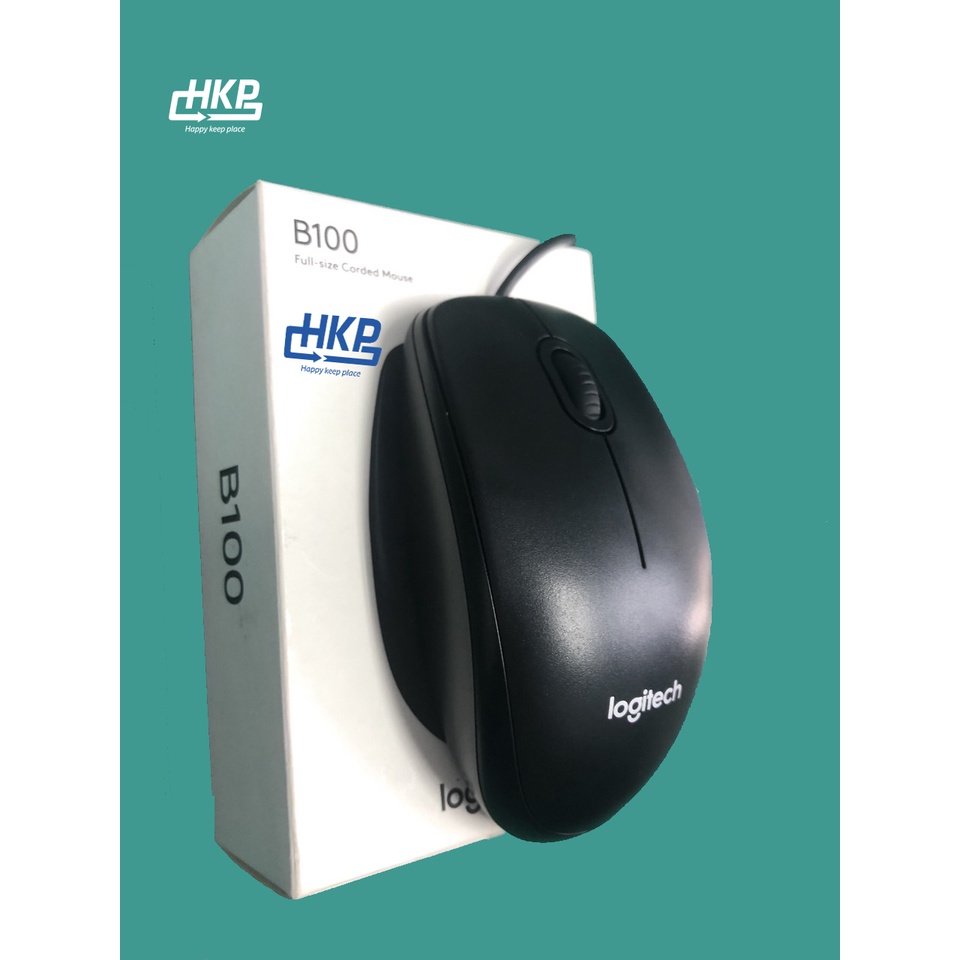 Chuột có dây Logitech B100 chuột Logitech B100 bảo hành 12 tháng 1 đổi ...
