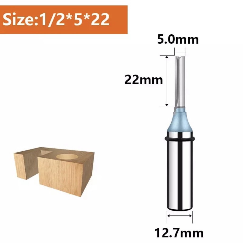 Mũi phay CNC cắt gỗ dao phay 3 cánh , 2 me thẳng và Xoắn TCT Tideway 3 ...