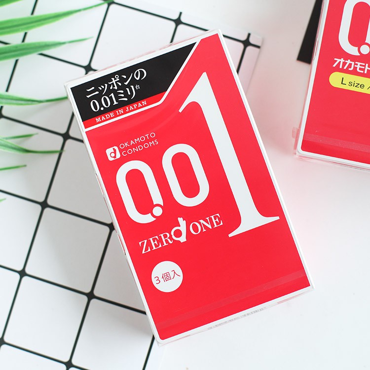Bao cao su Okamoto Zero One 0.01 Nhật Bản | Shopee Việt Nam