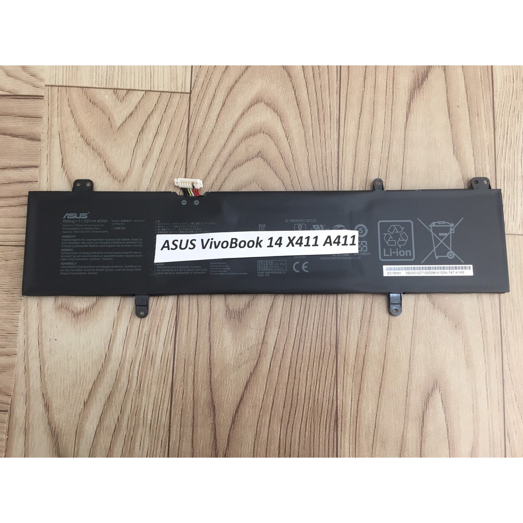 Pin ASUS VivoBook 14 S410 X411 A411 B31N1707 | Shopee Việt Nam