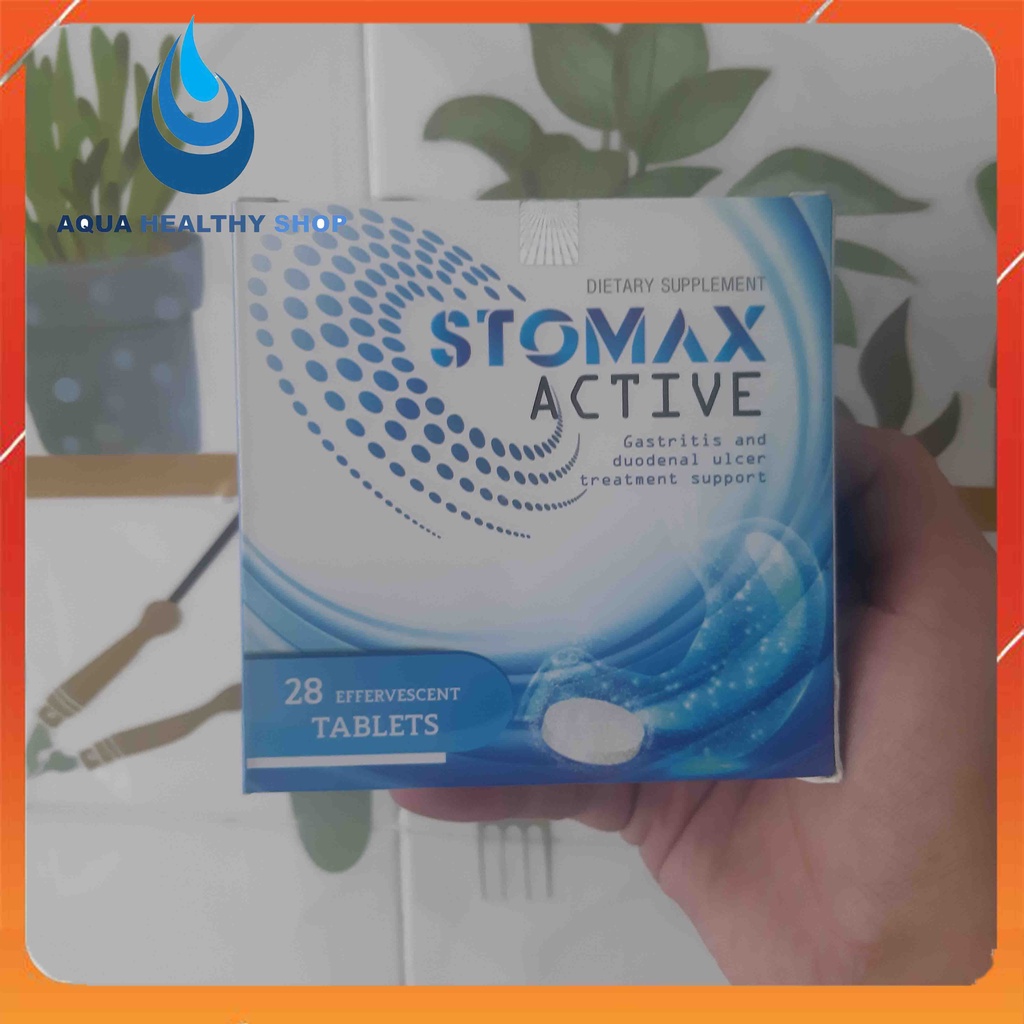 VIÊN SỦI STOMAX ACTIVE - Đẩy Lùi Cơn Đau Dạ Dày Cấp Tốc Giúp Hệ Tiêu ...