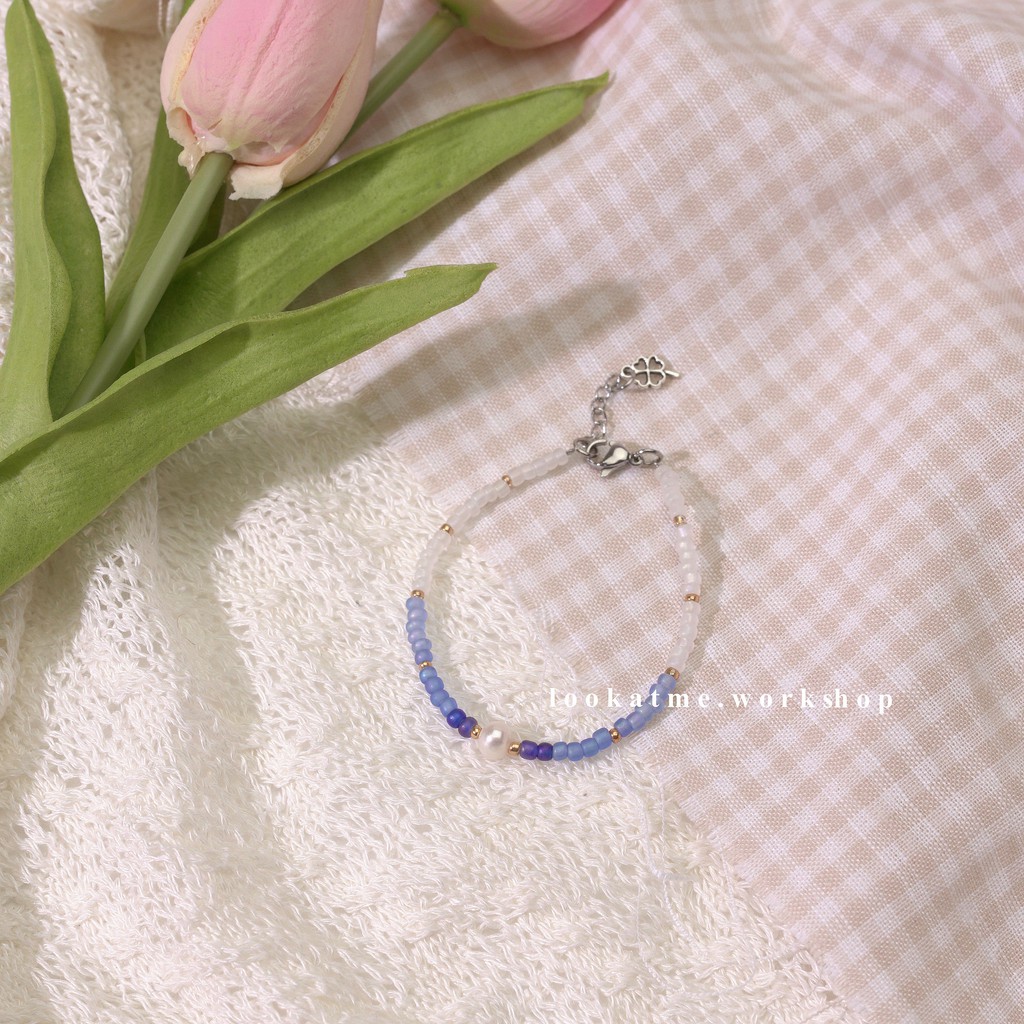 [ Hàng Thiết Kế ] Vòng tay chuỗi hạt màu handmade lookatme Nemi ...