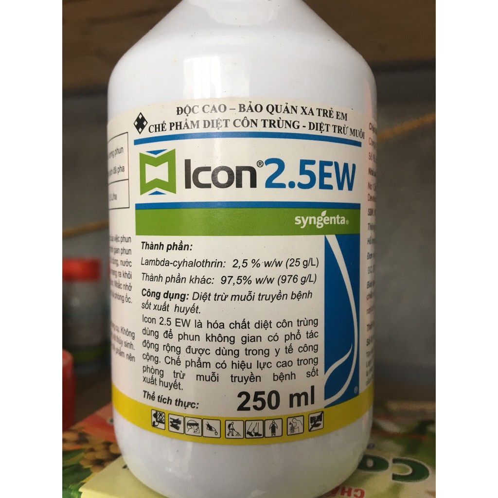 thuốc trừ côn trùng muỗi, kiến, gián Icon 2.5EW | Shopee Việt Nam