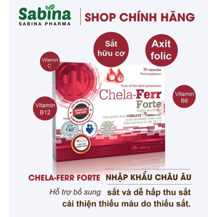 Chela-Ferr® Forte – Hỗ trợ bổ sung và dễ hấp thu sắt, cải thiện thiếu ...