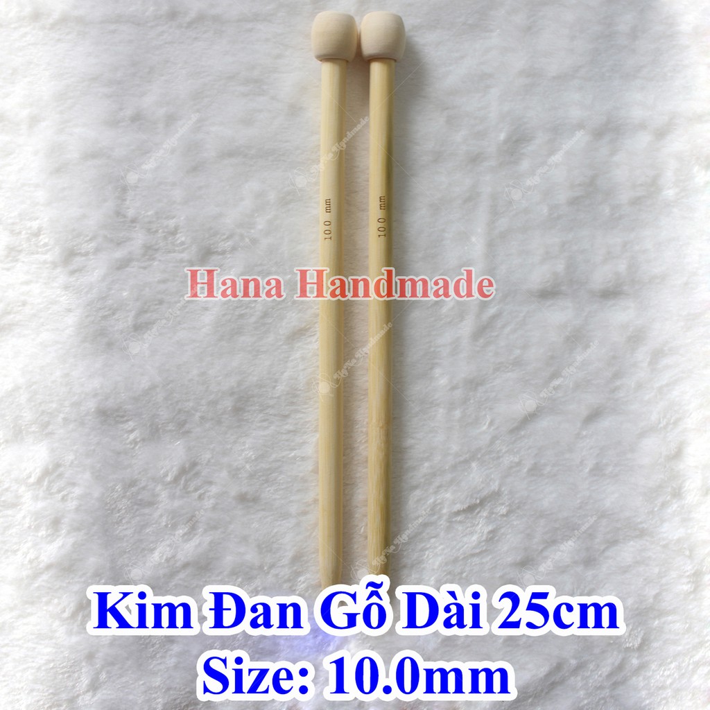 kim đan len gỗ 25cm 15k/cặp | Shopee Việt Nam