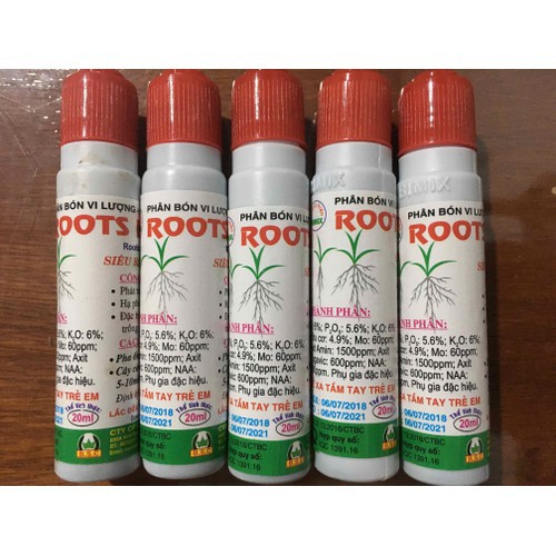 Lọ kích thích ra rễ Root đậm đặc - Siêu ra rễ Root New 20ml | Shopee ...