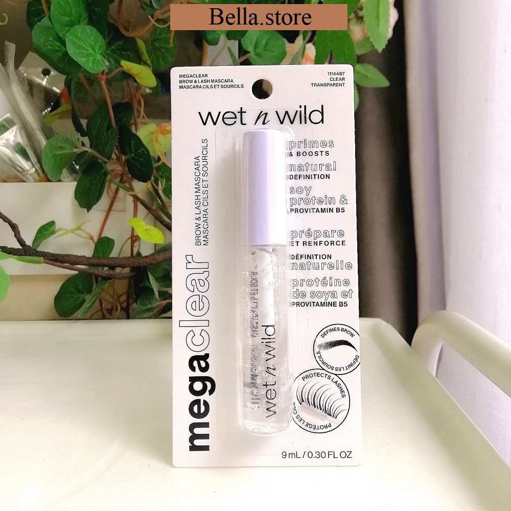 Mascara trong suốt cho lông mày WET N WILD Mega Clear Brow & Lash ...