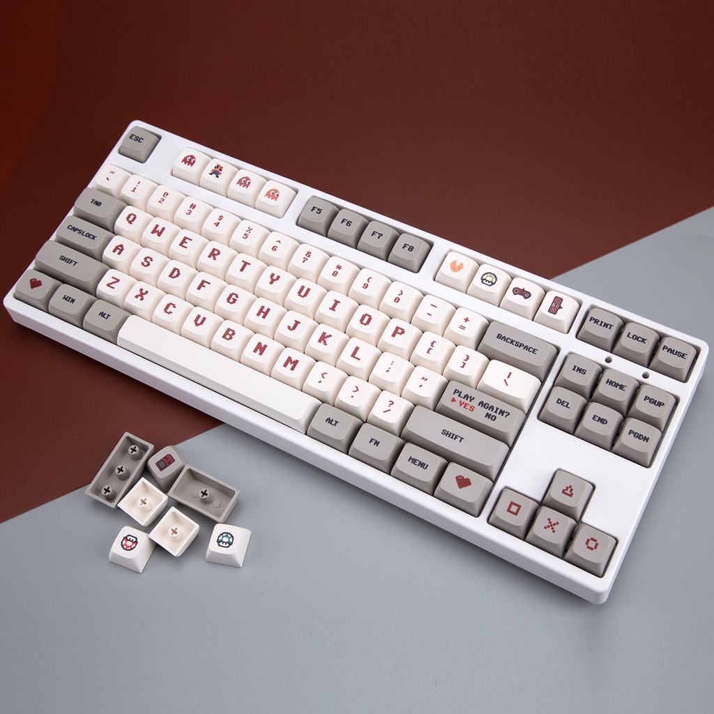 Bàn phím cơ PBT tùy chỉnh, Cấu hình XDA 146 Bộ phím cho GK61 RK61 Anne Pro cho 60%, 65%, 75% ...