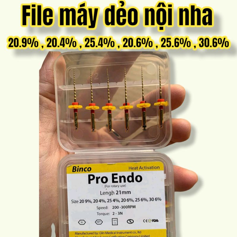 File máy dẻo nội nha Pro endo hãng binco | Shopee Việt Nam