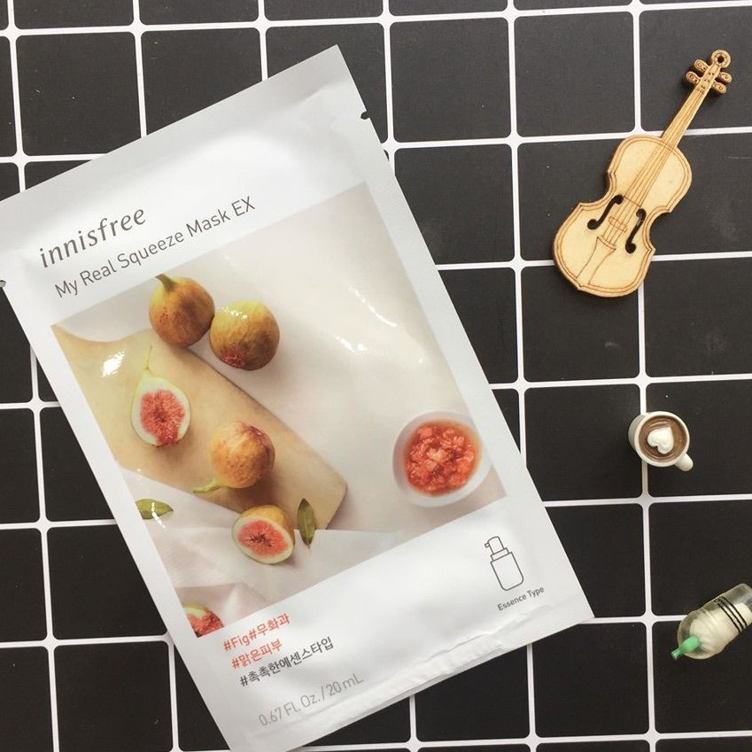 Mặt Nạ Giấy (Sung) Innisfree My Real Squeeze Mask EX - Fig | Shopee Việt Nam