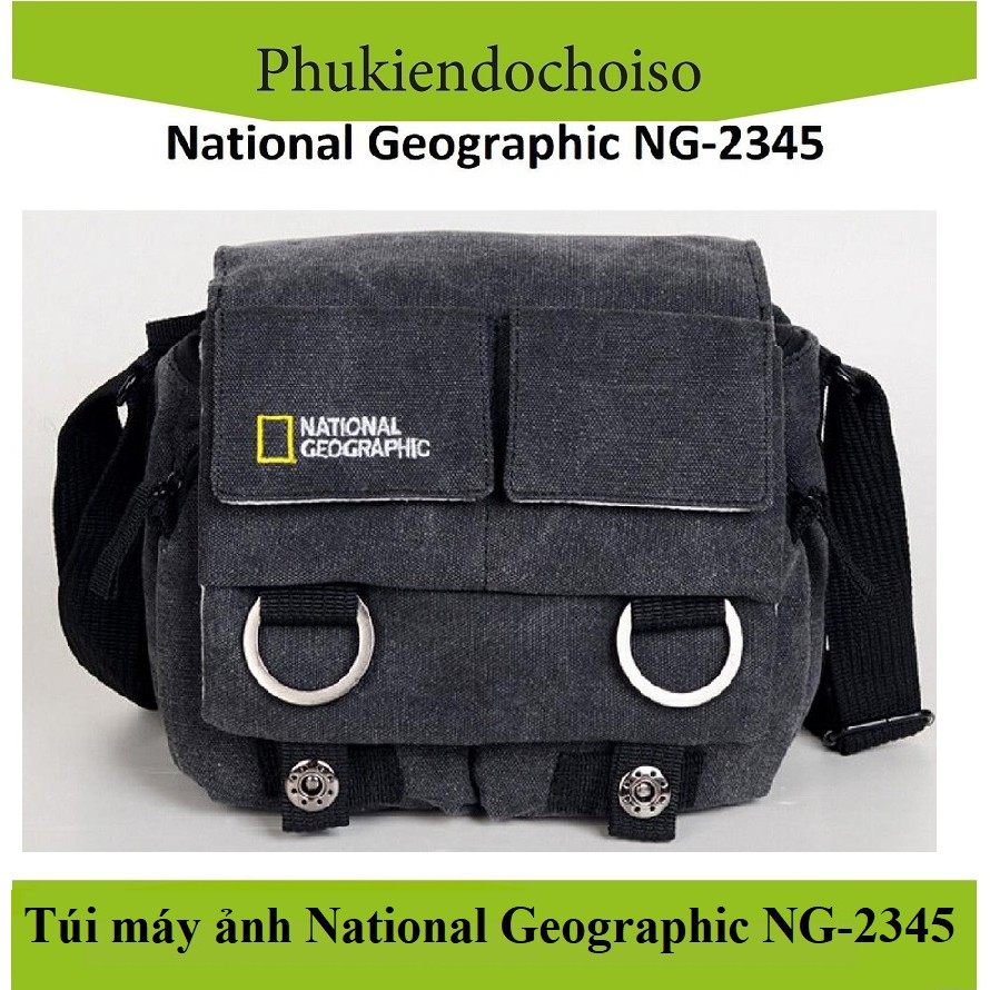 Túi máy ảnh National Geographic NG-2345 ( Xám) | Shopee Việt Nam