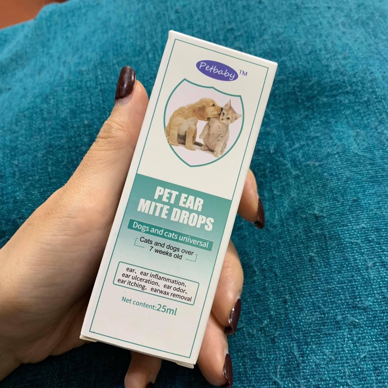 Pet Ear Mite Drops - Nhỏ rận tai viêm tai chó mèo | Shopee Việt Nam