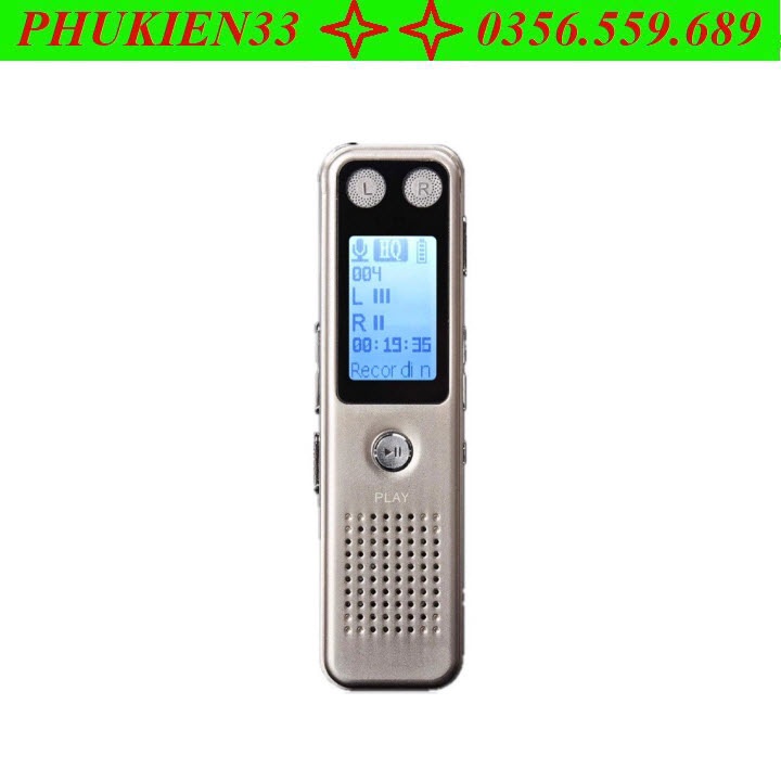 Máy ghi âm Voice Recorder T805 - Bộ nhớ trong 8GB | Shopee Việt Nam