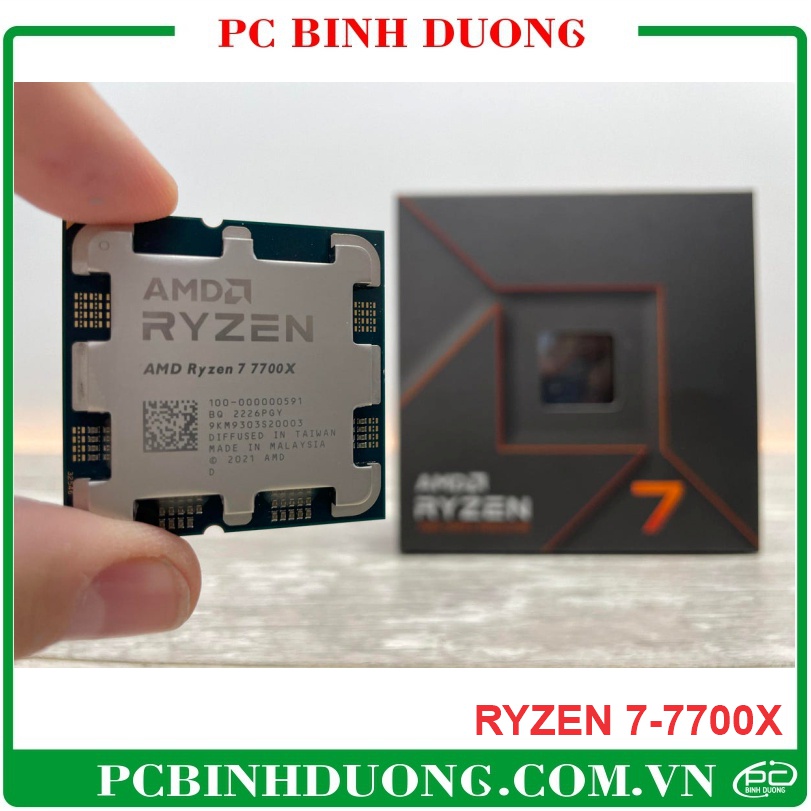 CPU AMD Ryzen 7-7700X (4.5Ghz Turbo 5.4Ghz/40Mb/8 Core/16 Threads/105w ) - AM5 | Shopee Việt Nam
