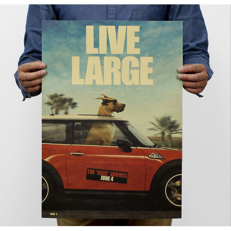 Poster treo tường phong cách retro kích thước 51x35.5cm | Shopee Việt Nam