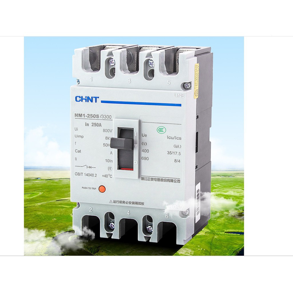 Aptomat chint 3p MCCB 250A - 35KA | Shopee Việt Nam