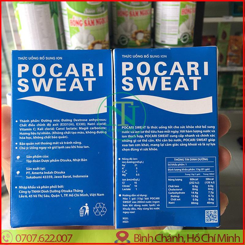 Thức uống bổ sung Ion Bột Pocari [Pocari Sweat dạng bột 5 gói] - NMOL ...