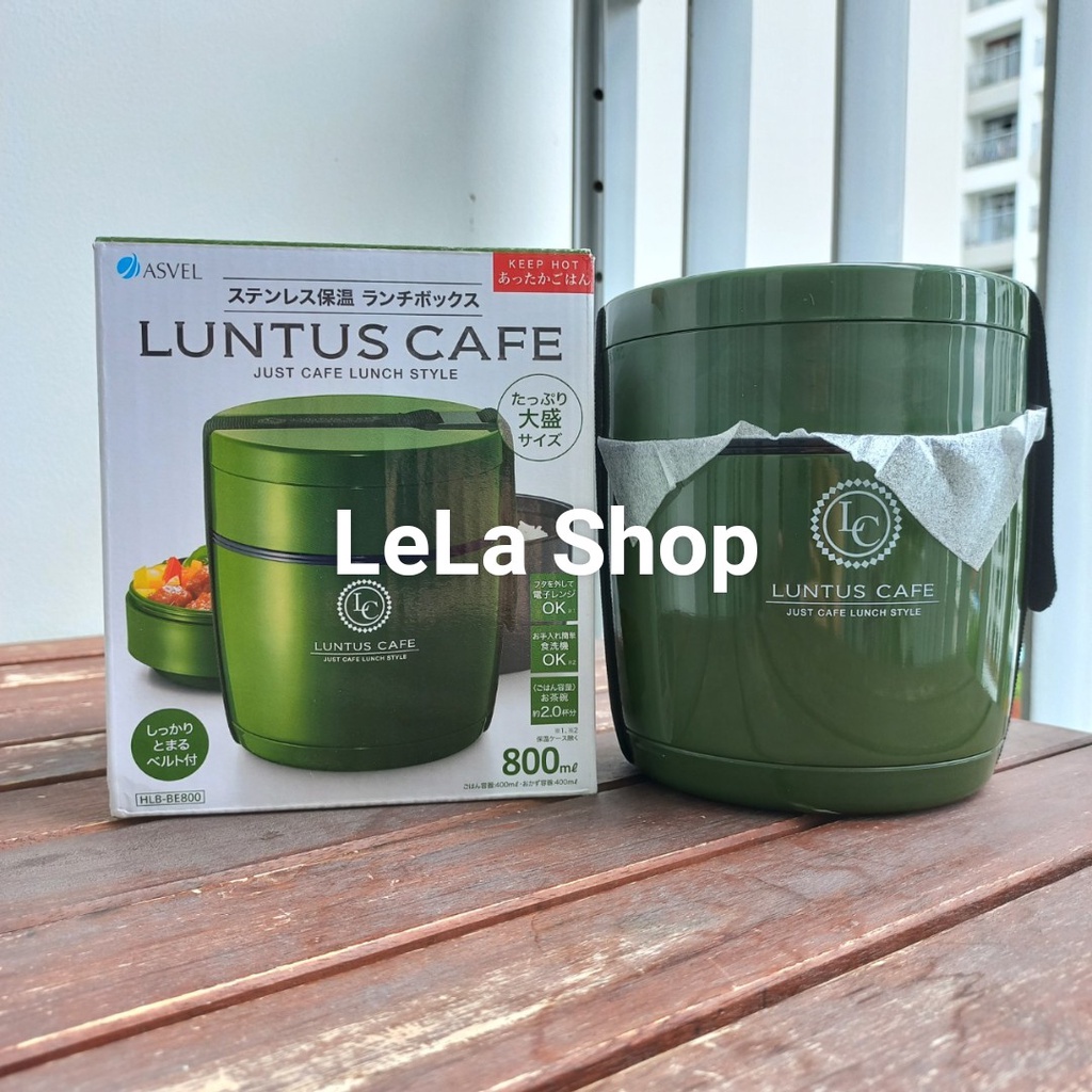 Hộp Đựng Cơm Giữ Nhiệt Luntus Cafe Nội Địa Nhật (800ML) | Shopee Việt Nam