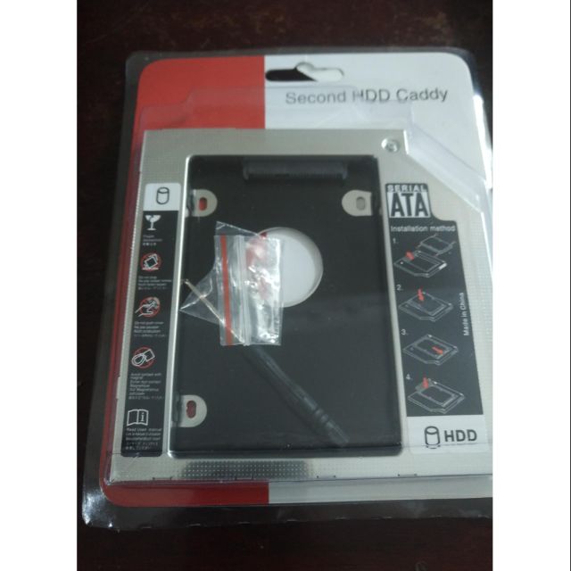 Caddy bay HDD SSD gắn thêm ổ đĩa thay thế DVD cho laptop | Shopee Việt Nam