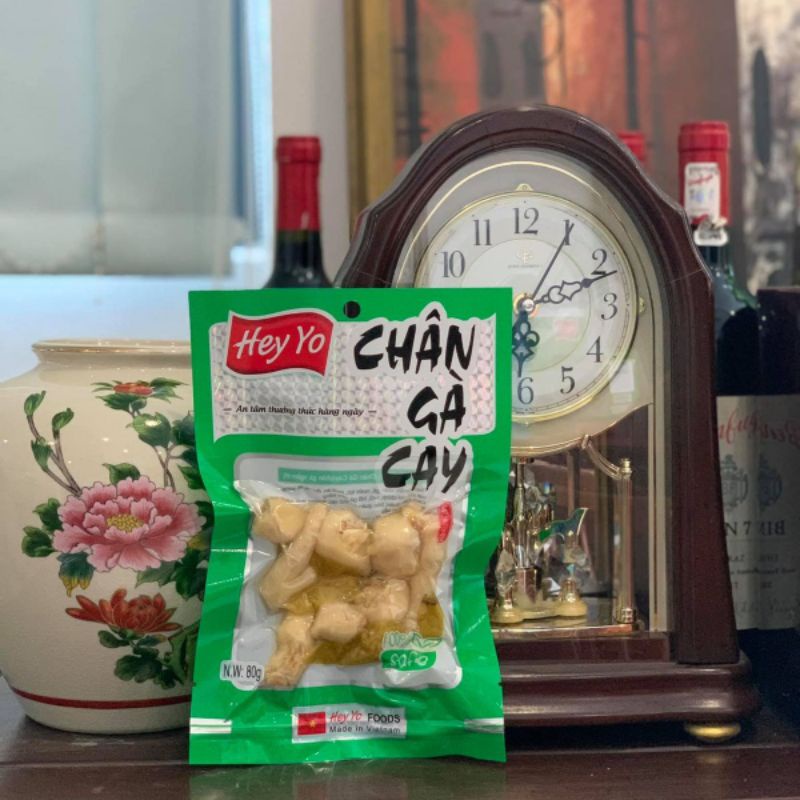 CHÂN GÀ ỚT XANH SIÊU CAY 80G - HEY YO | Shopee Việt Nam