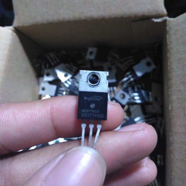 Bộ 5 mosfet MDP7N50 500V/7A cũ tháo máy - để sửa chữa lưu điện UPS & INVERTER | Shopee Việt Nam