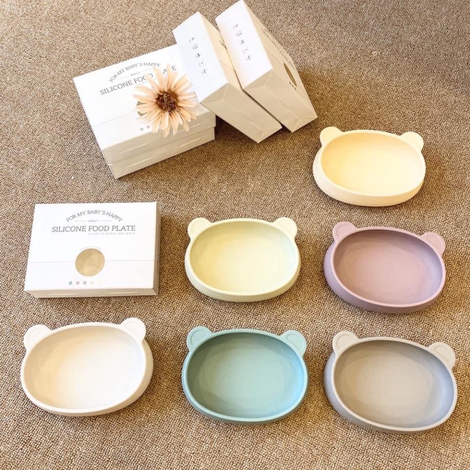 BÁT GẤU ĂN DẶM SILICONE BLUEMAMA MODUI CHÍNH HÃNG | Shopee Việt Nam