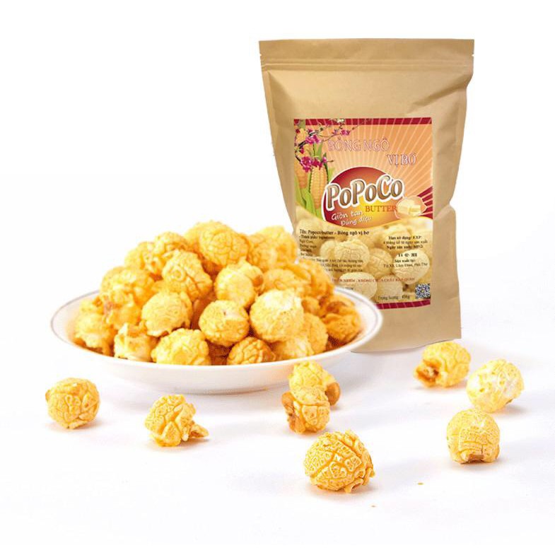 2 gói bỏng ngô POPOCO vị gừng + bơ 0,5kg | Shopee Việt Nam