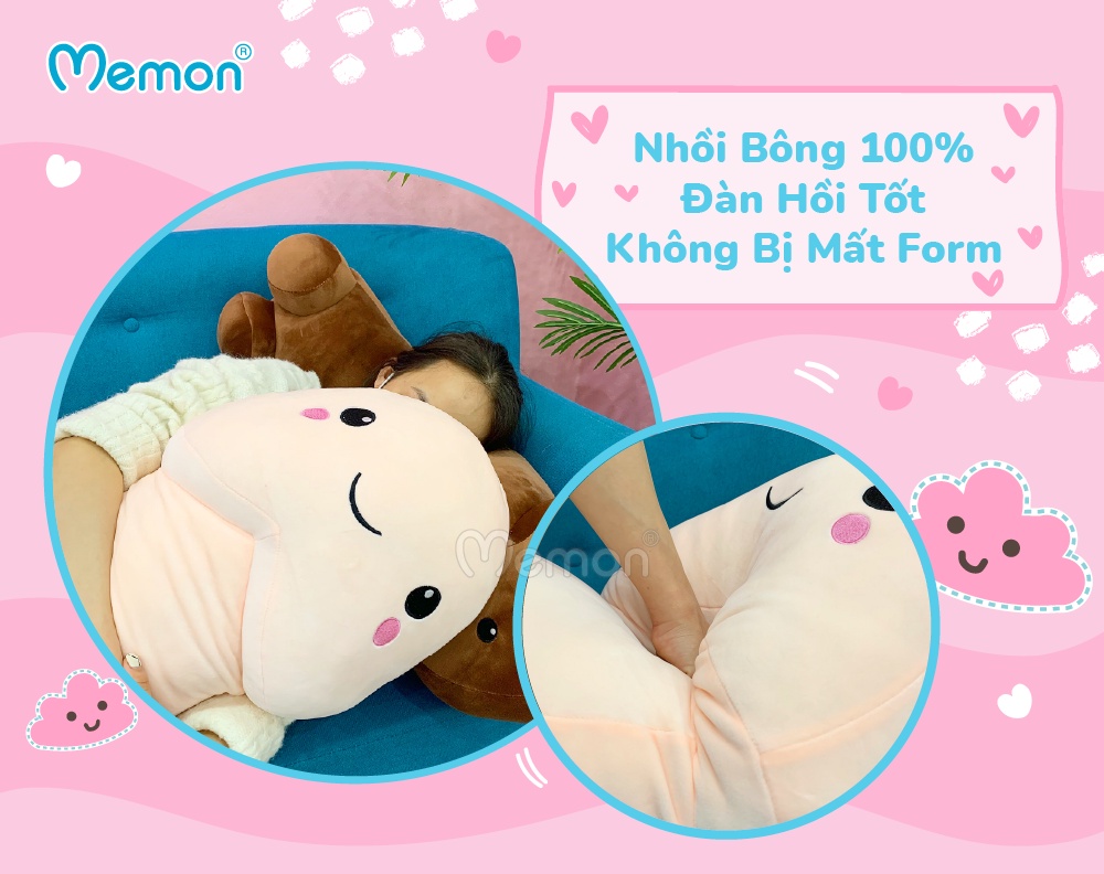 Gấu Bông Hình Con Ciu, Ciu Nhồi Bông Cao Cấp Memon | Shopee Việt Nam