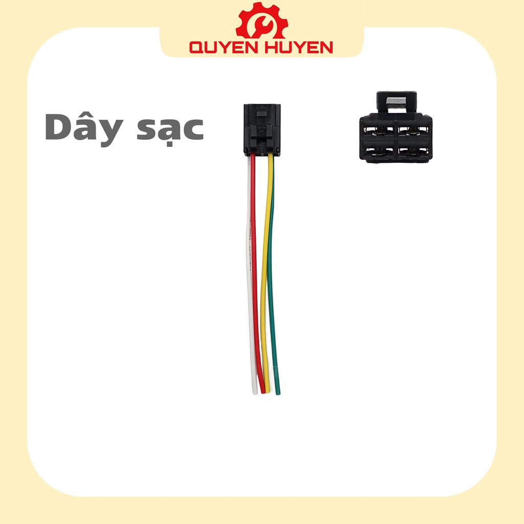 Dây Ghim sạc, Dây IC xe máy Honda / Yamaha - Dream, Wave, Jupiter ...