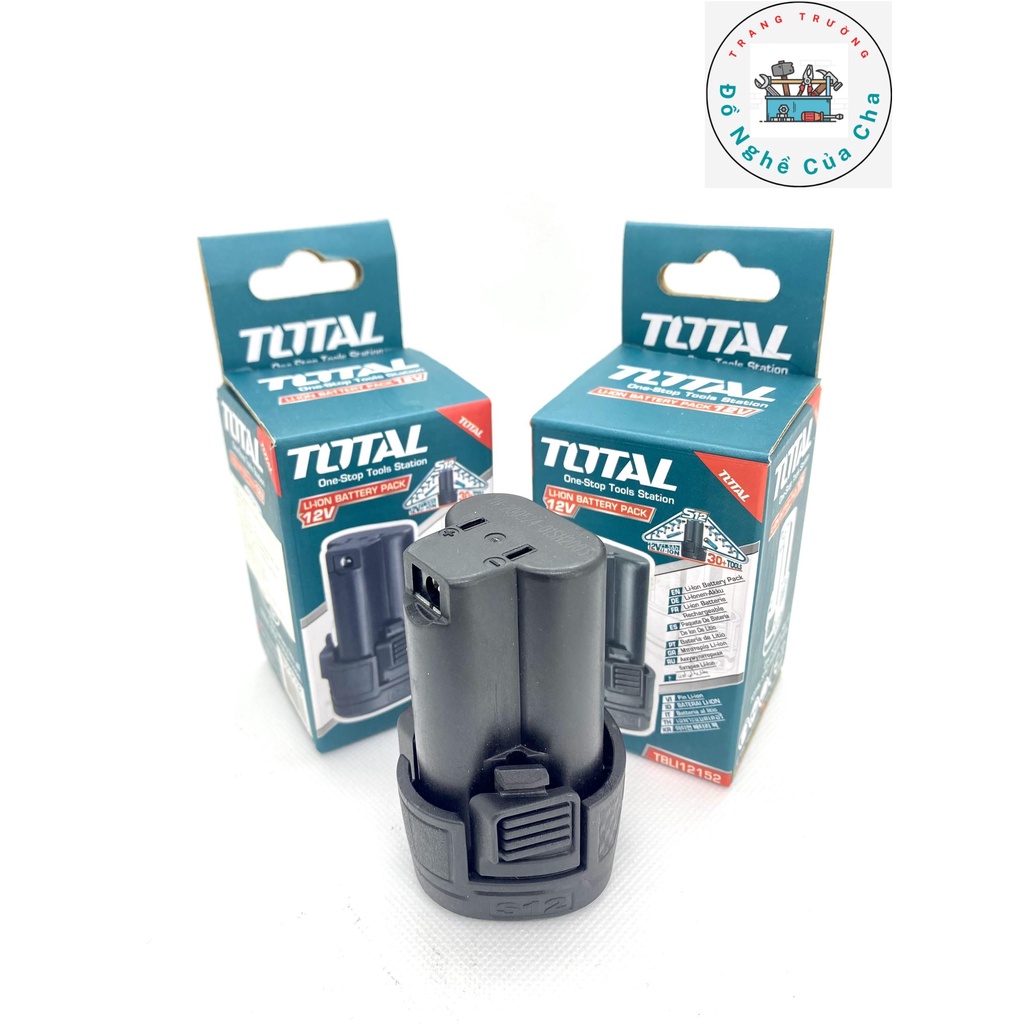 Pin sạc máy khoan pin 12V TOTAL TBLI12152 | Shopee Việt Nam