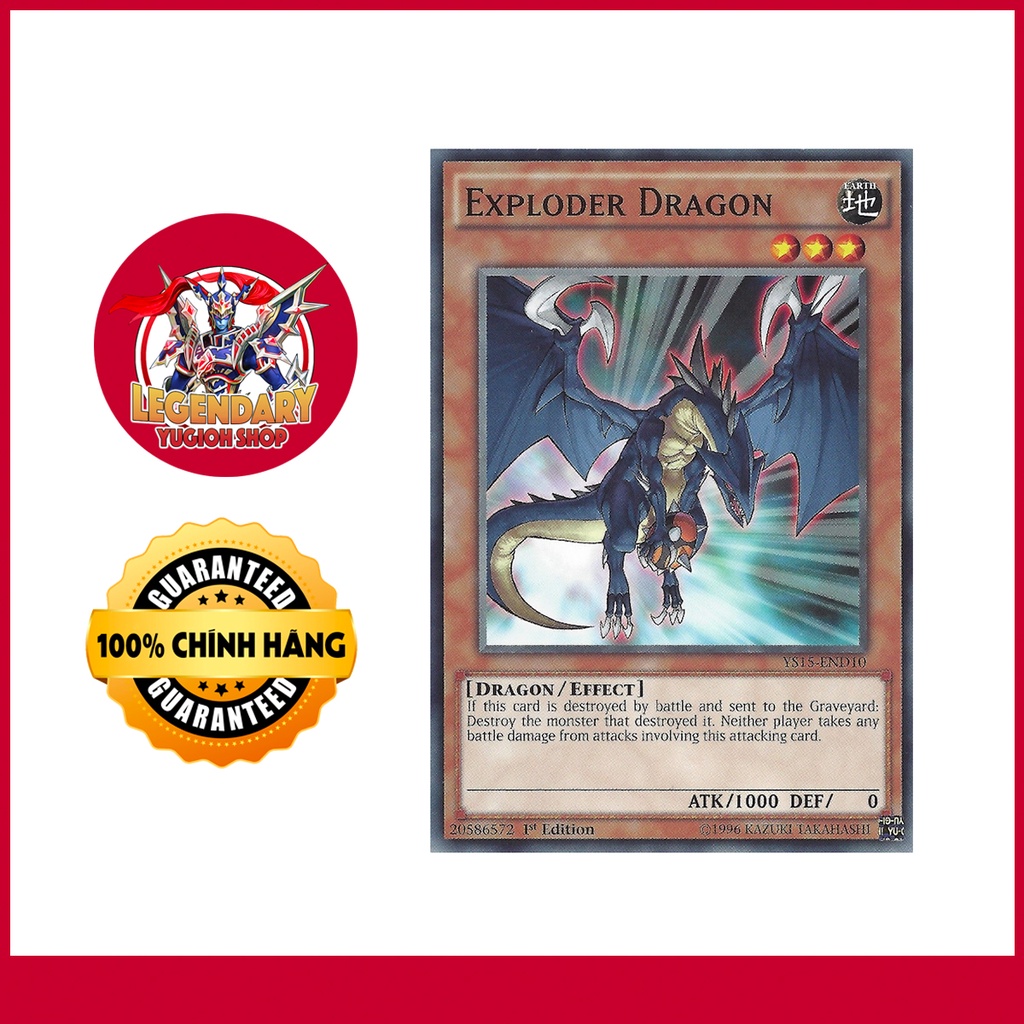 [Thẻ Bài Yugioh Chính Hãng] Exploder Dragon | Shopee Việt Nam