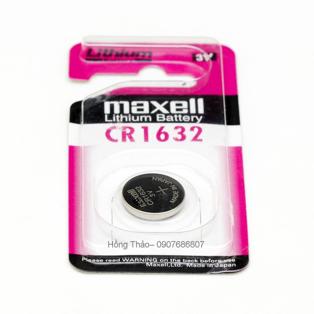 Pin Maxell CR1632 lithium 3V | Shopee Việt Nam