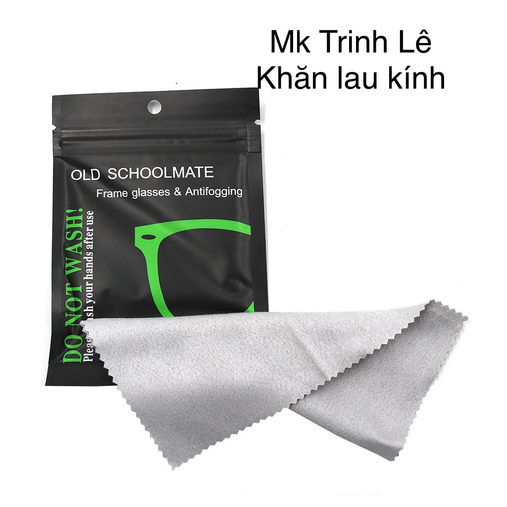 Khăn lau mắt kính cận Nano chống mờ hơi nước, chống bụi bẩn old ...