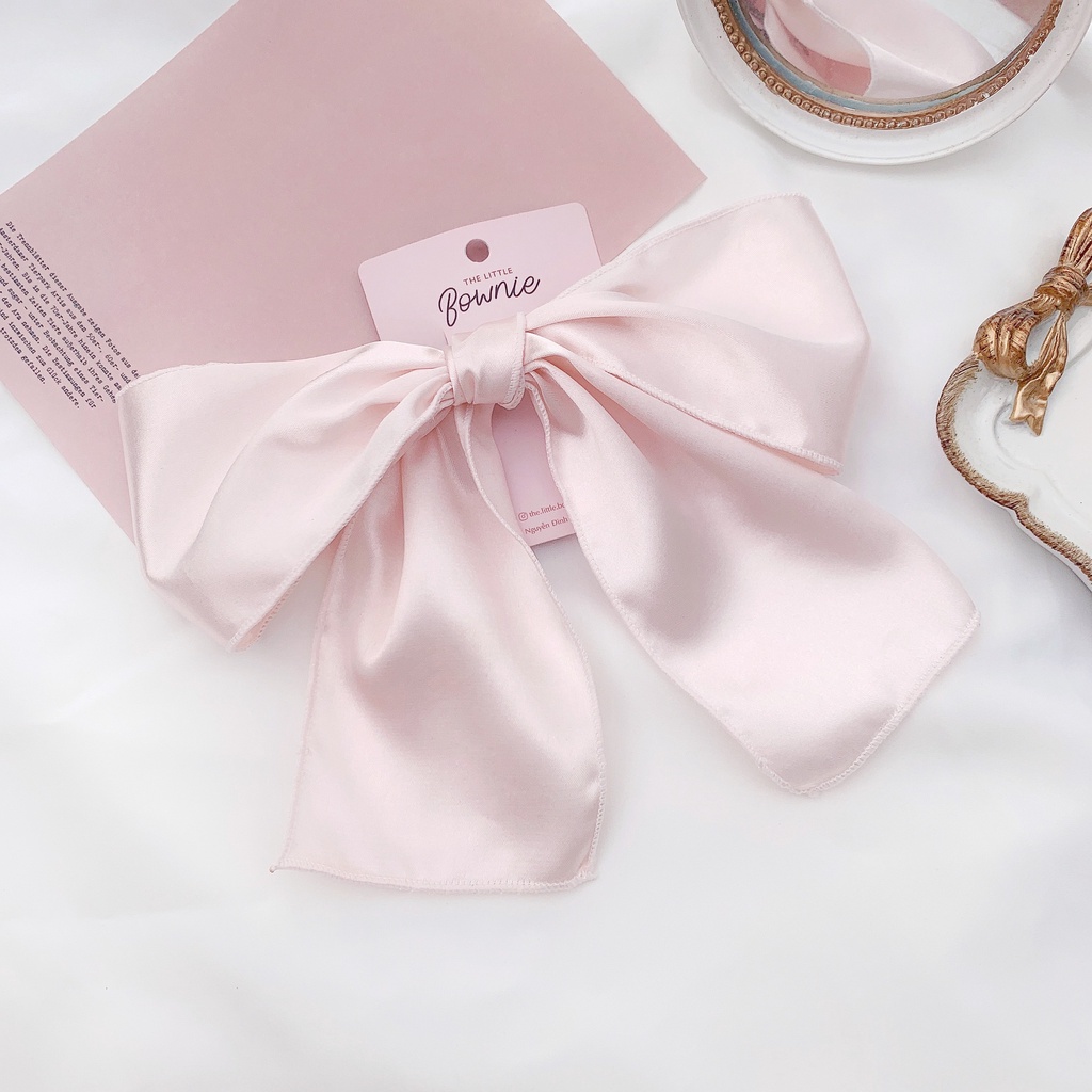 Kẹp tóc nơ voan hoa Nami Ribbon | Shopee Việt Nam
