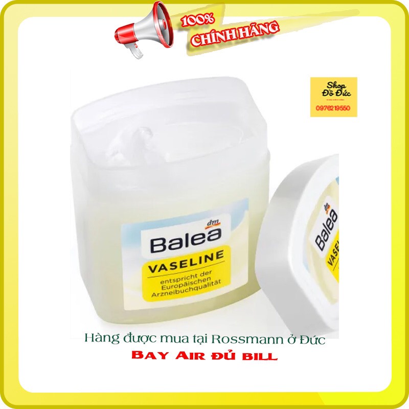 Kem dưỡng ẩm, chống nẻ Đức Balea Vaseline Dm 125 ml. | Shopee Việt Nam