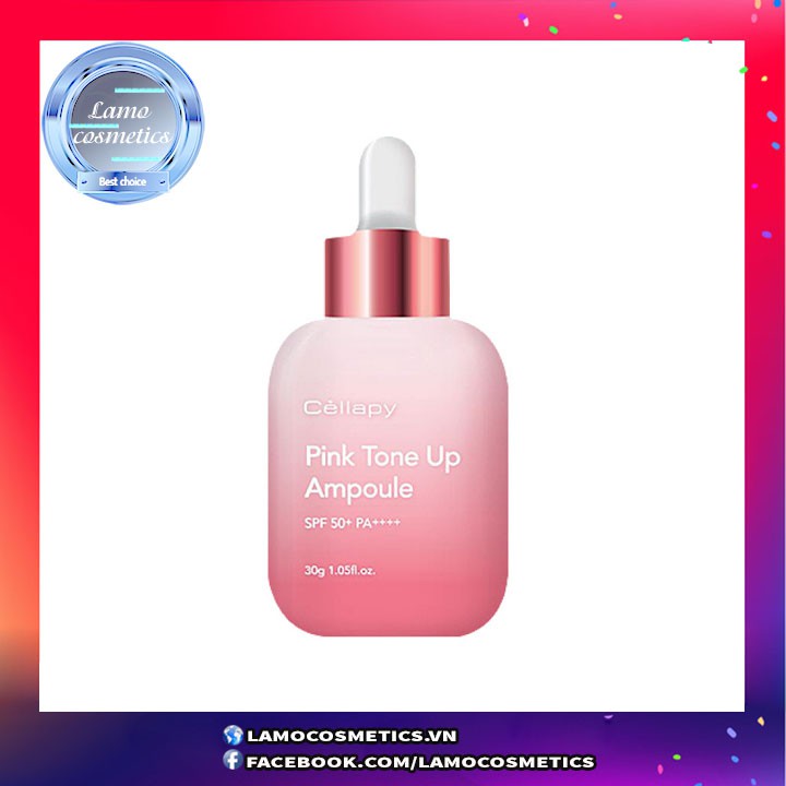 Serum Dưỡng Trắng Hồng, Nâng Tone CELLAPY PINK TONE UP AMPOULE Chính ...