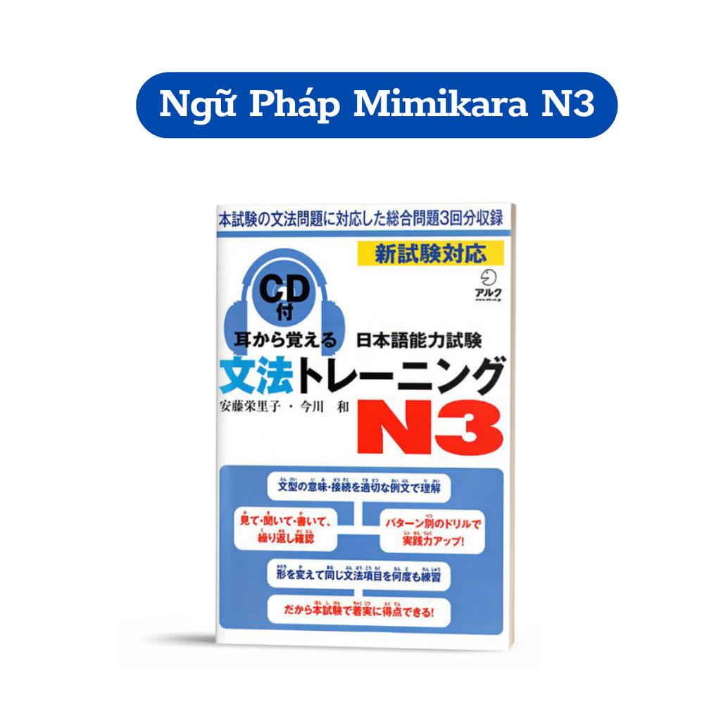 Sách - Ngữ Pháp Mimikara Oboeru N3 | Shopee Việt Nam