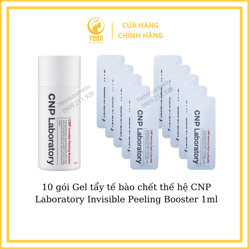 10 gói Gel tẩy tế bào chết thế hệ CNP Laboratory Invisible Peeling ...