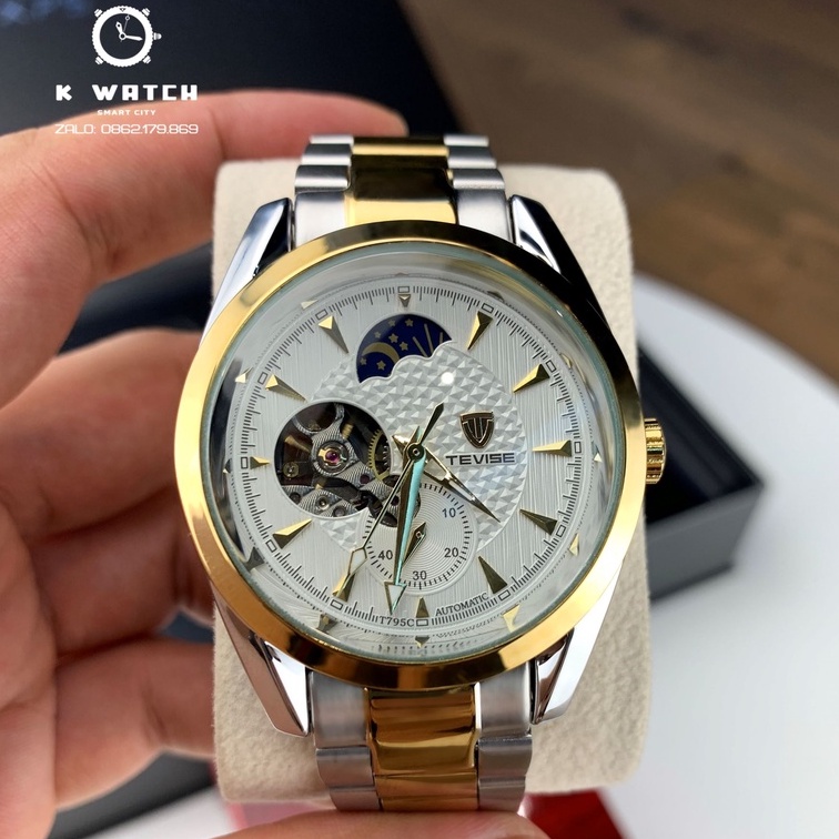 Đồng Hồ Nam Tevise T995, Đồng Hồ Cơ Automatic Chính Hãng | Shopee Việt Nam