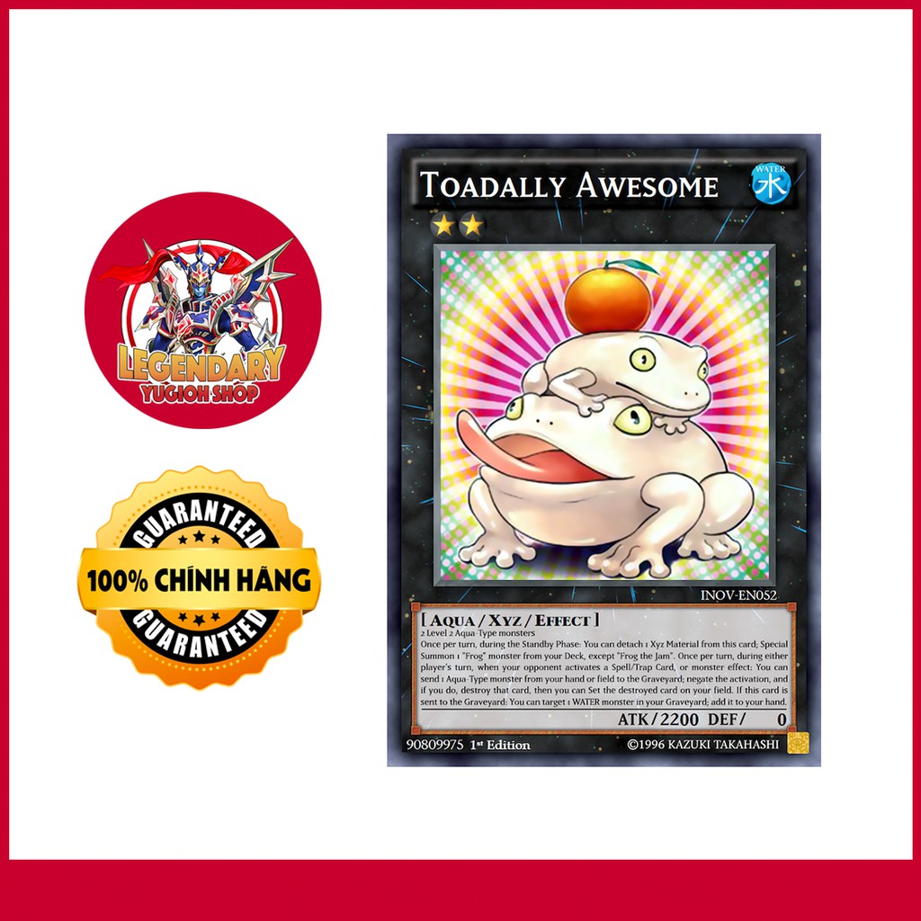[EN][Thẻ Bài Yugioh Chính Hãng] Toadally Awesome | Shopee Việt Nam