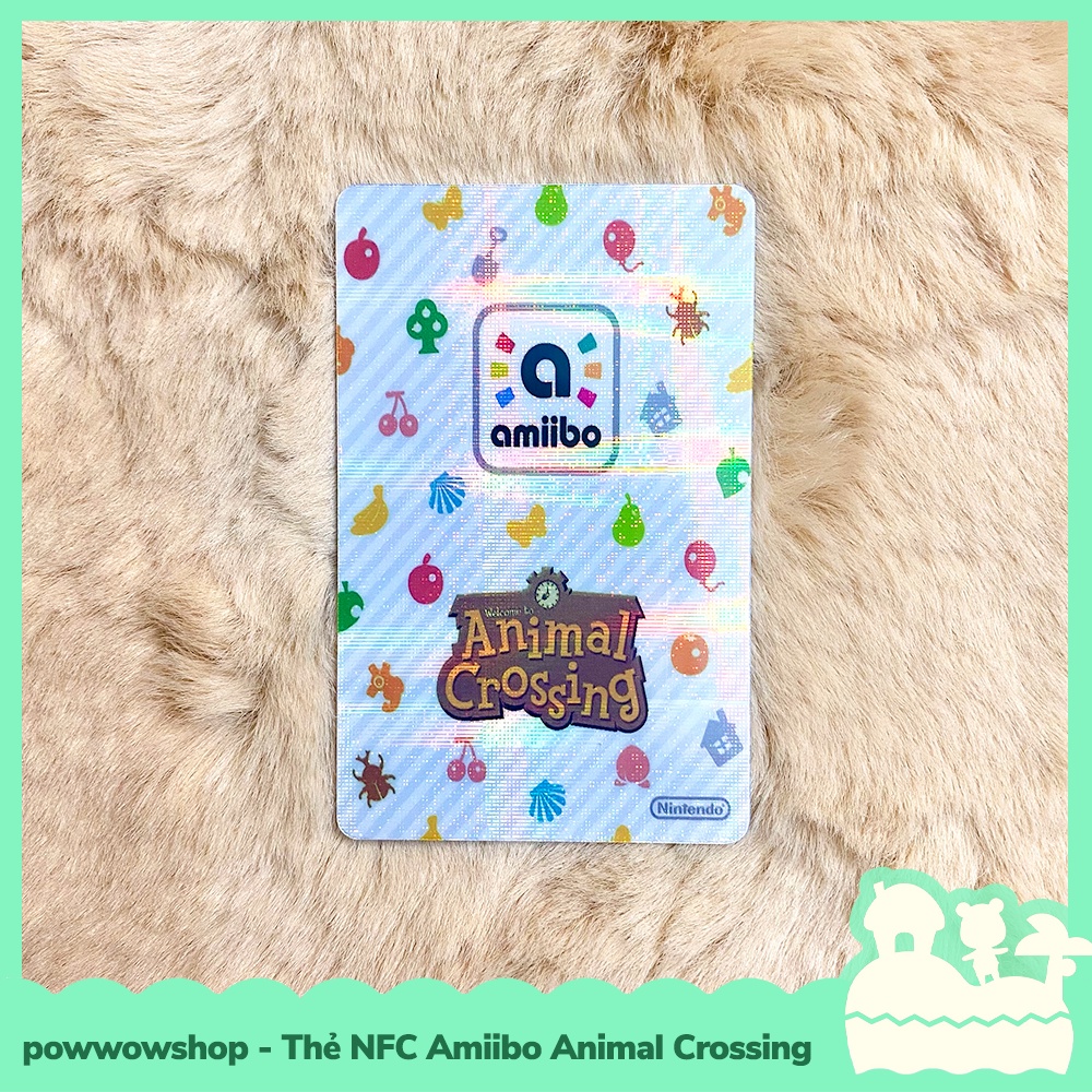 [Sẵn VN - Hỏa Tốc] Thẻ Amiibo Scan NFC Village Dân Làng Game Animal ...