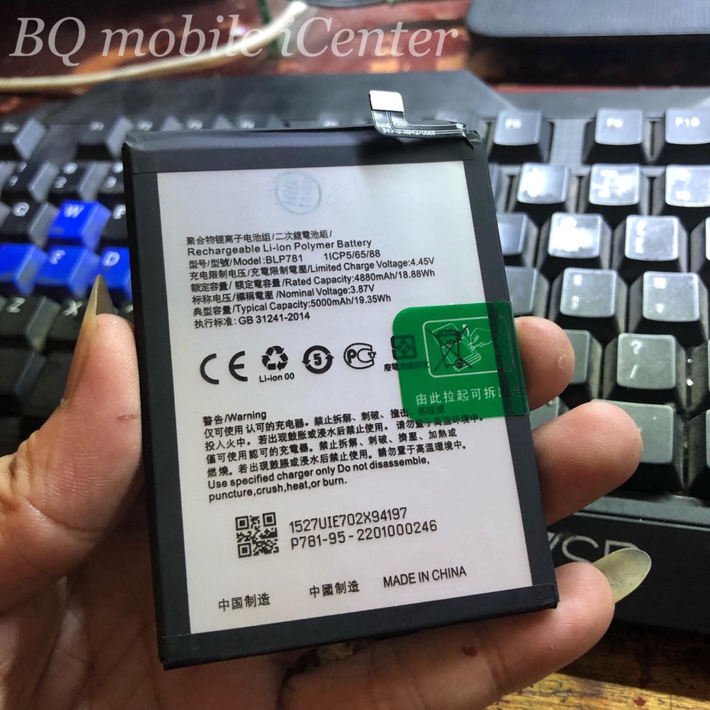 Pin thay thế Oppo A52/ A92 BLP781 dung lượng 5000mAh | Shopee Việt Nam