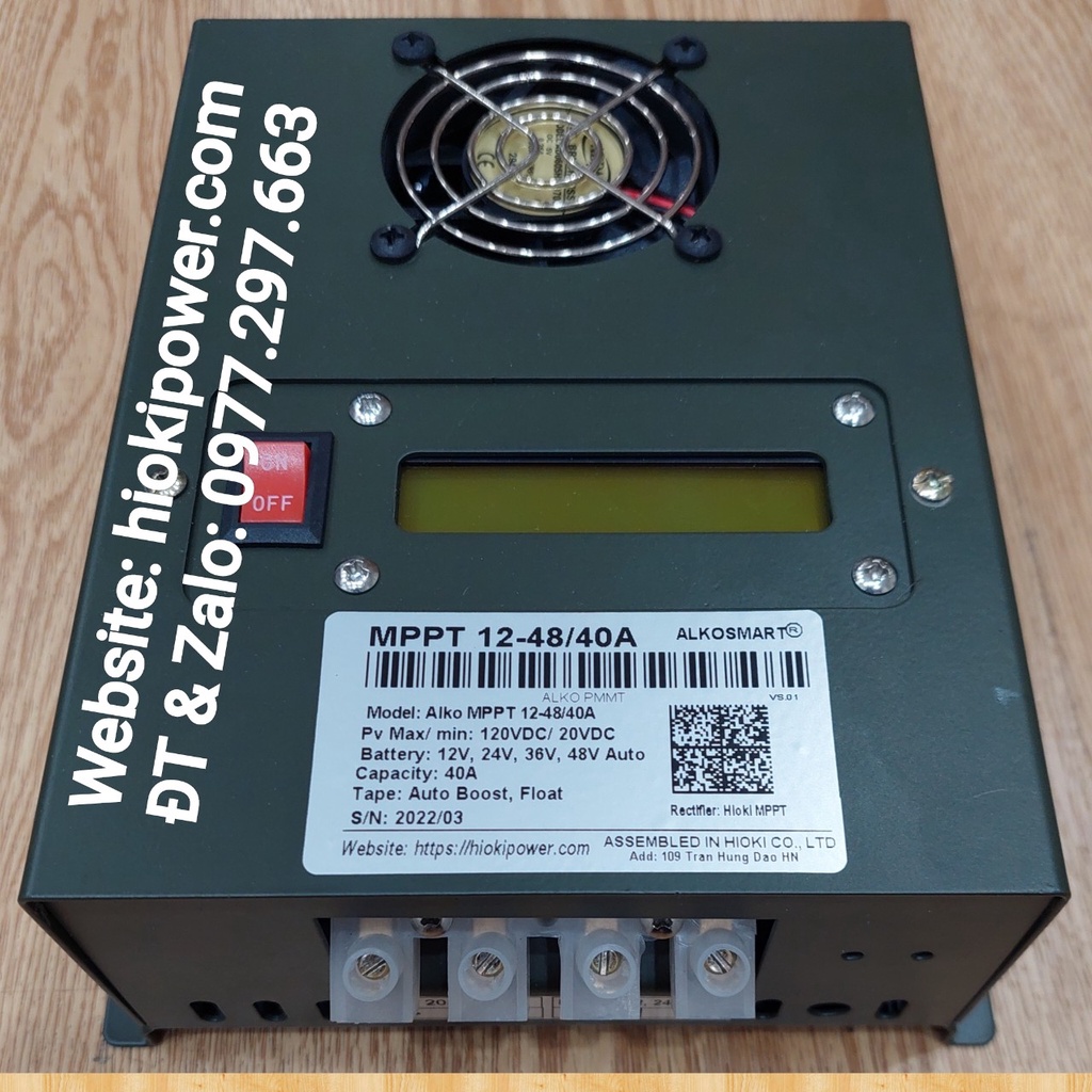 Bộ sạc năng lượng mặt trời MPPT HIOKI Alko 12V, 24V,48V/40A- Hà Nội | Shopee Việt Nam