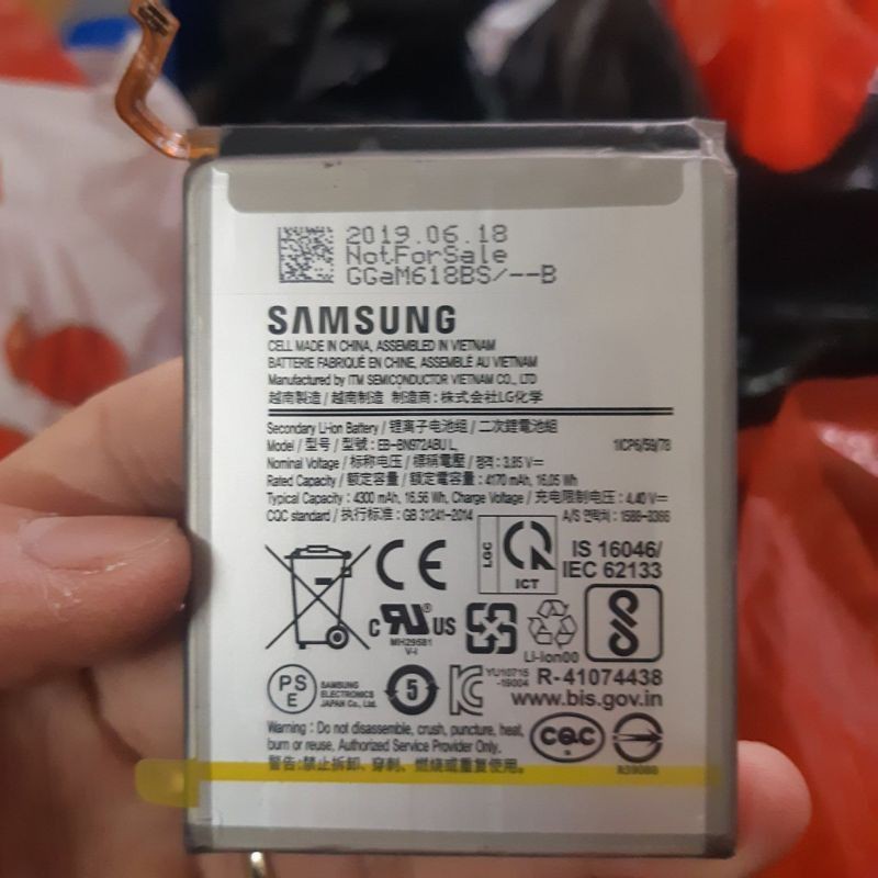 Pin Samsung Note 10/ Note 10 Pro/ Note 10 Plus chính hãng, Bảo hành 6 ...