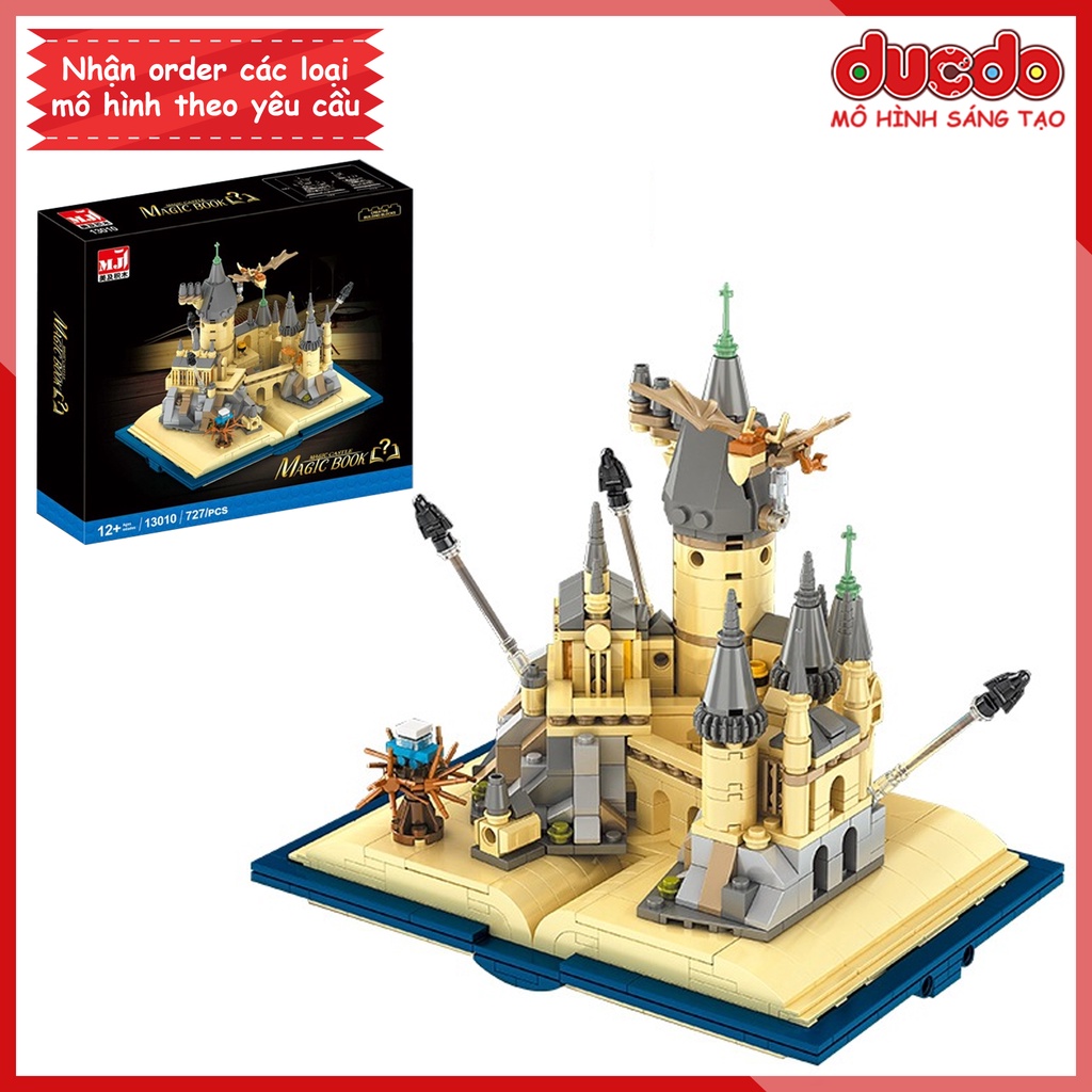 MJ 13010 Lắp ghép Cuốn sách ma thuật - Magic Castle Book - Đồ chơi Xếp ...