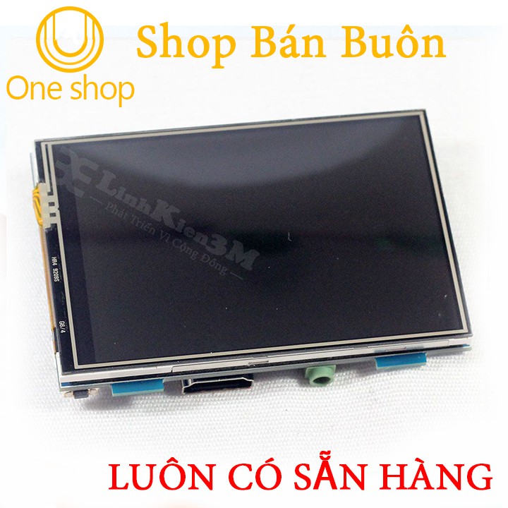 Màn Hình Raspberry Pi 3B+ / 3B 480X320 3.5 inch HDMI Cảm Ứng (BH 06 ...